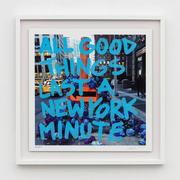 Lewis Miller All Good Things Last A New York Minute – Kassatex