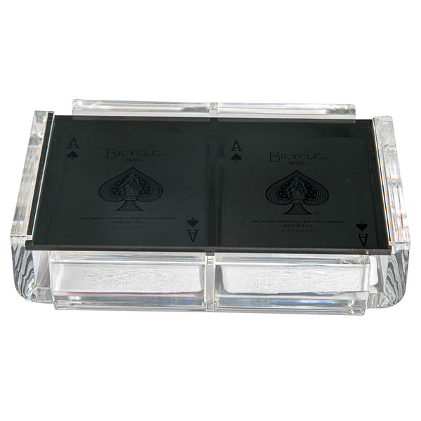 Luxe Dominoes 2-Deck Playing Card Set – Kassatex