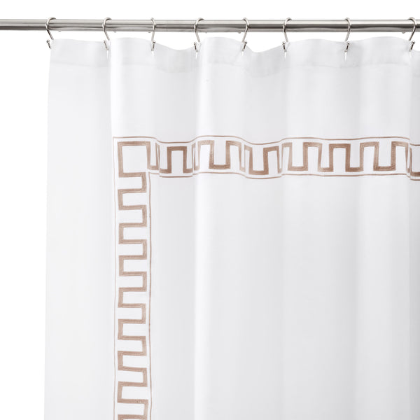 Greek Key Shower Curtain – Kassatex