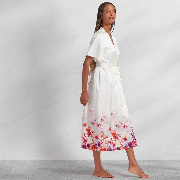 Floral Ombre Robe – Kassatex