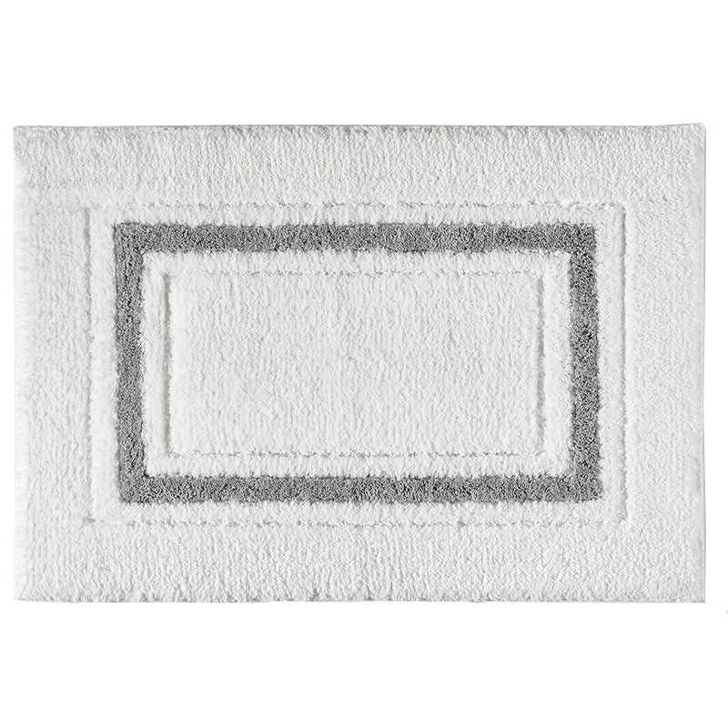 Framed Stripe Bath Rugs – Kassatex